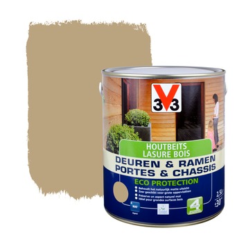 V33 Ramen & Deuren Eco Protection beits mat klei 2,5 L | | GAMMA.be