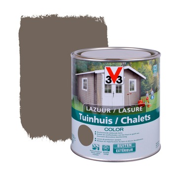 V33 beits tuinhuis color zijdeglans walnut 750 ml | | GAMMA.be