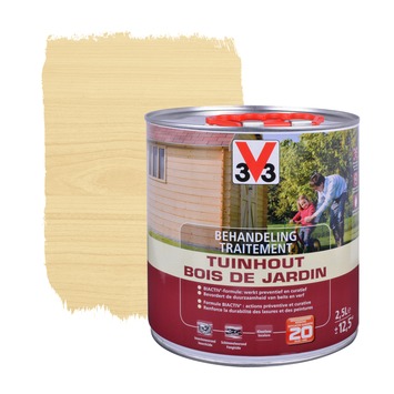 V33 behandeling tuinhout 2,5 L | Beits | GAMMA.be