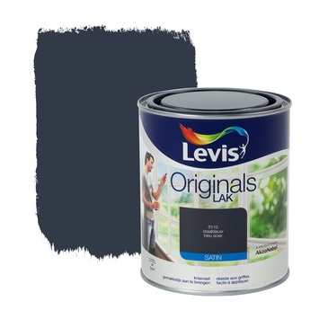 Laque Levis Originals bleu acier satiné 750 ml | | GAMMA.be