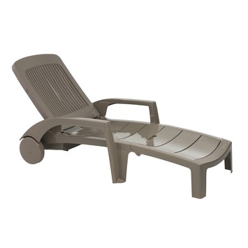 Grosfillex ligbed Fidji taupe | Ligbedden | GAMMA.be