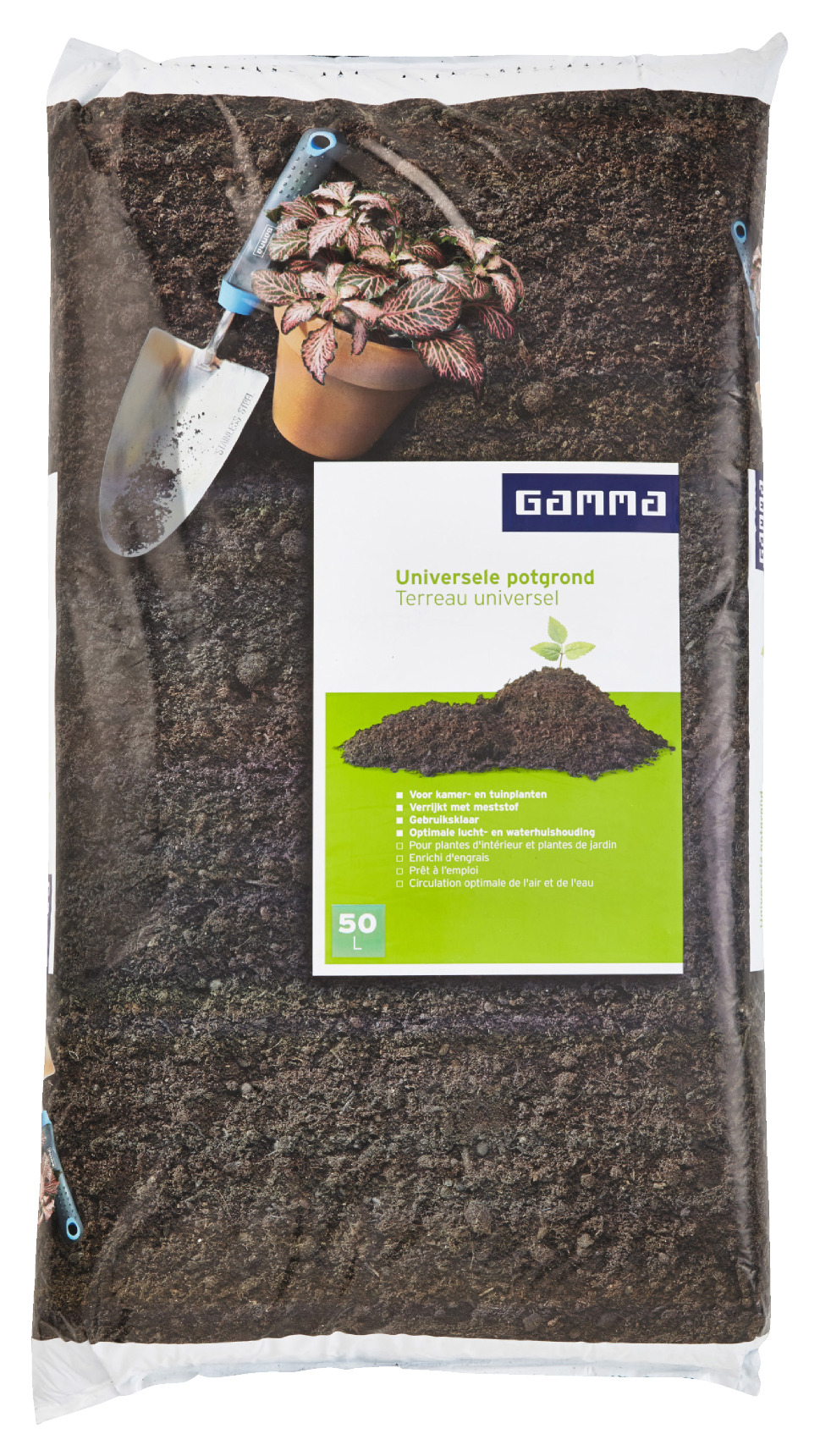 Gamma potgrond universeel 50 L | Potgrond & meststoffen | Tuinonderhoud ...