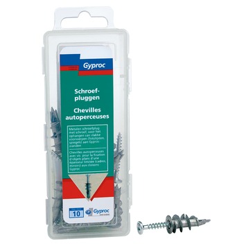Gyproc schroefpluggen 4x30 mm 10 st | pluggen | GAMMA.be
