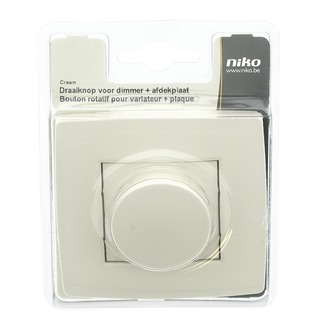 Niko Original Cream dimmerknop draaiknop | Dimmers | Schakelmateriaal ...