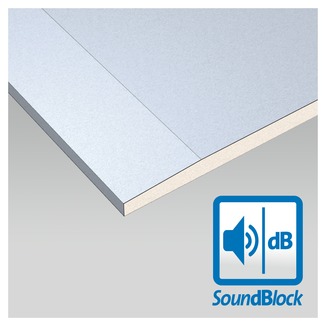 Gyproc gipsplaat Soundblock 260x120 cm 12,5 mm | Gipsplaten ...