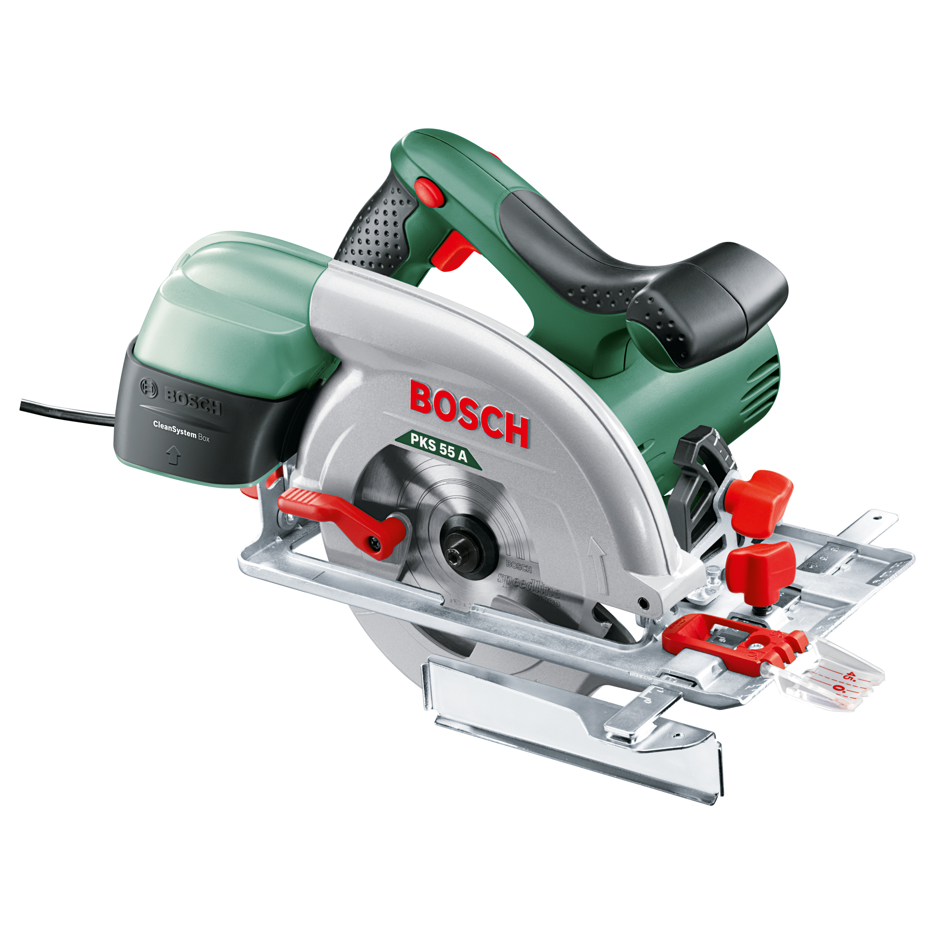 Bosch cirkelzaag PKS55A 1200 W | Zaagmachines & zaagtafels | Elektrisch ...