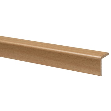 Hoeklat MDF beuken 28x28 mm 260 cm | | GAMMA.be
