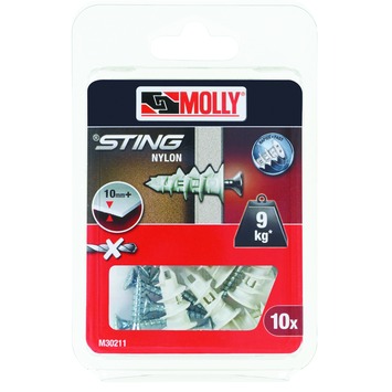 Molly Piranha nylon indraaiplug M30211-XJ | Pluggen | GAMMA.be