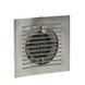 IVC Air Design inbouwventilator 100mm timer en sensor aluminium ...