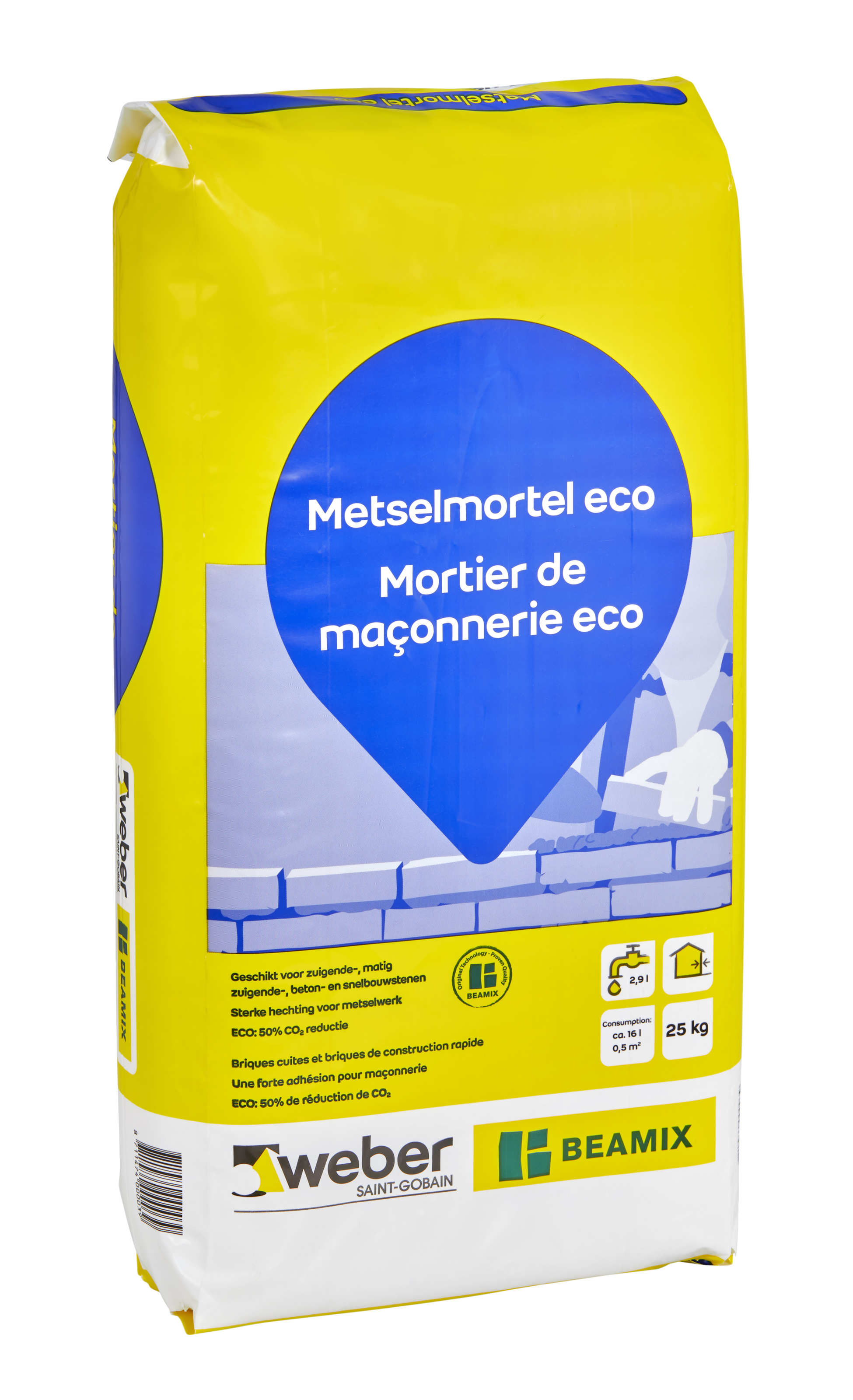 Beamix metselspecie sterke hechting 309 25 kg | Mortel | Bouwstoffen ...
