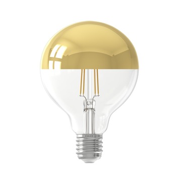 Calex LED filament kopspiegel globe E27 4W 280 Lm | GAMMA.be