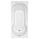Allibert ligbad met douchezone Essina2 ca. 170x70 cm | | GAMMA.be