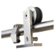 Slide rollers + geleider houten deur inox | GAMMA.be