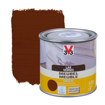 Vernis meuble déco V33 satin chêne foncé 250 ml | vernis-huiles-lasures | GAMMA.be