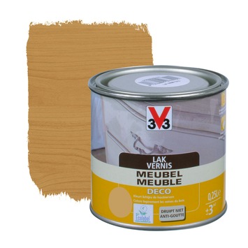 V33 meubelvernis deco mat midden eik 250 ml | GAMMA.be