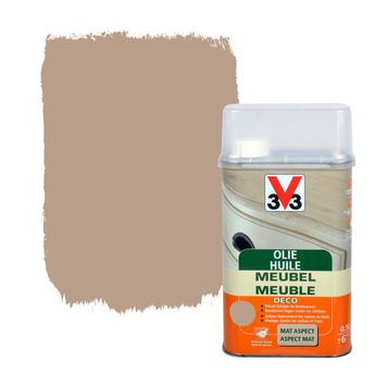 V33 meubelolie deco mat smoke 500 ml | beits | GAMMA.be