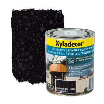 Xyladecor Ramen & Deuren UV-plus beits palissander 750 ml | beits-olien-vernis | GAMMA.be