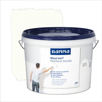GAMMA muurverf mat gebroken wit 10 L | GAMMA.be