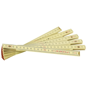 GAMMA vouwmeter hout 2 m | meetgereedschap | GAMMA.be