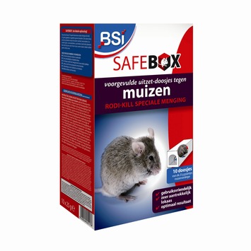 BSI safe box tegen muizen 10x35 g | GAMMA.be