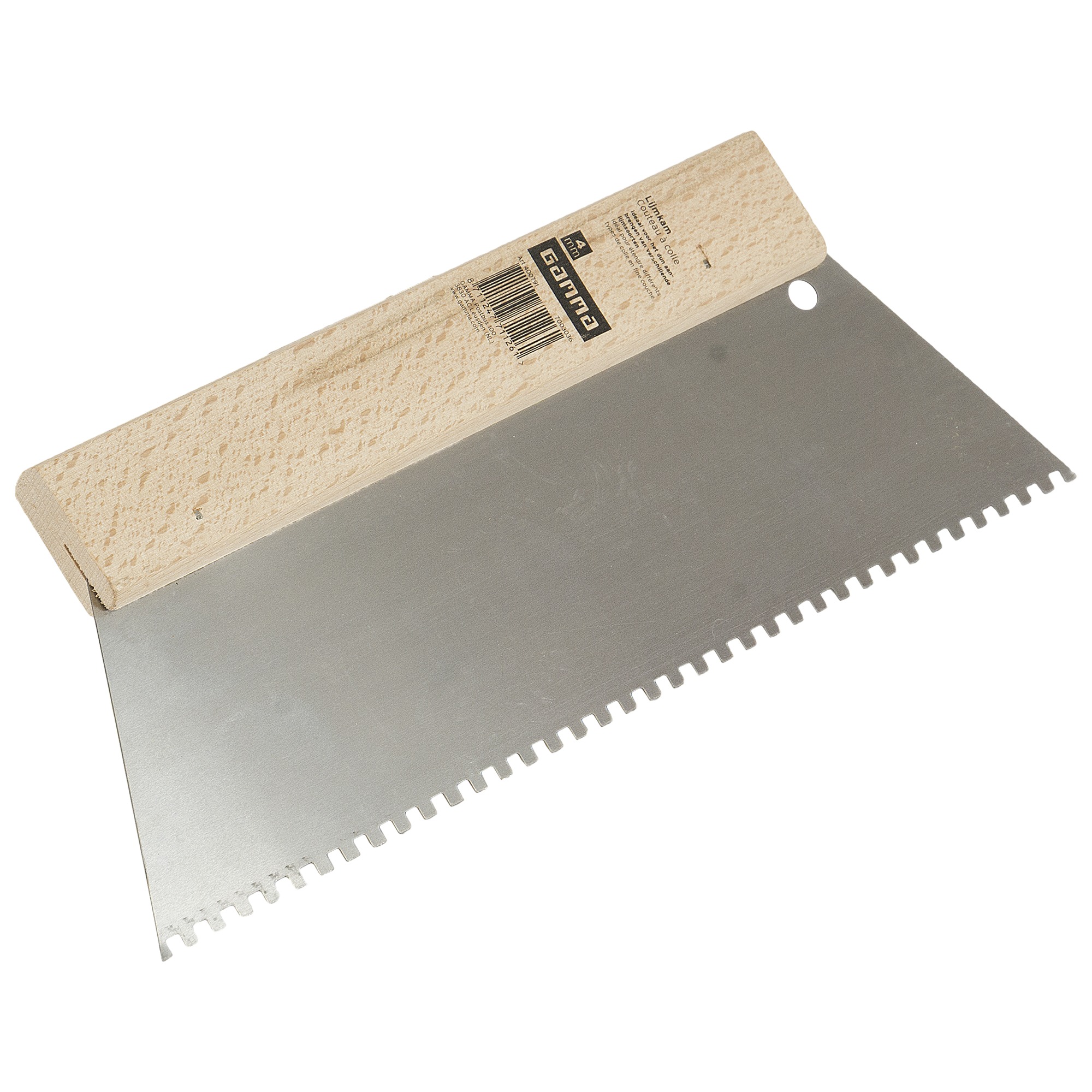 GAMMA lijmkam 4 mm | Tegelgereedschap | Tegels | GAMMA.be