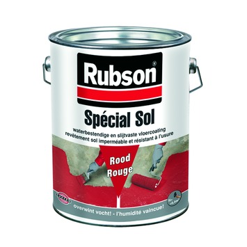 Rubson Speciaal vloerverf rood 750 ml | speciaalverf | GAMMA.be