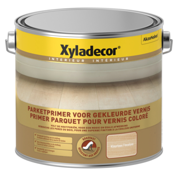 Xyladecor parket primer gekleurde vernis 2,5 L | beits-olien-vernis | GAMMA.be