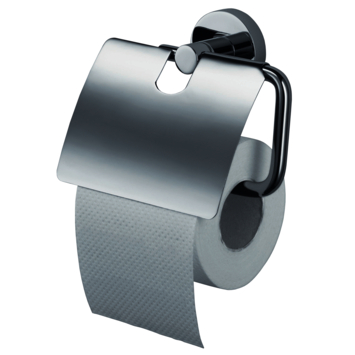 Haceka Kosmos wc rolhouder met klep inox | GAMMA.be