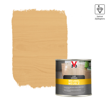 V33 meubelvernis deco zijdeglans lichte eik 250 ml | Beits | GAMMA.be