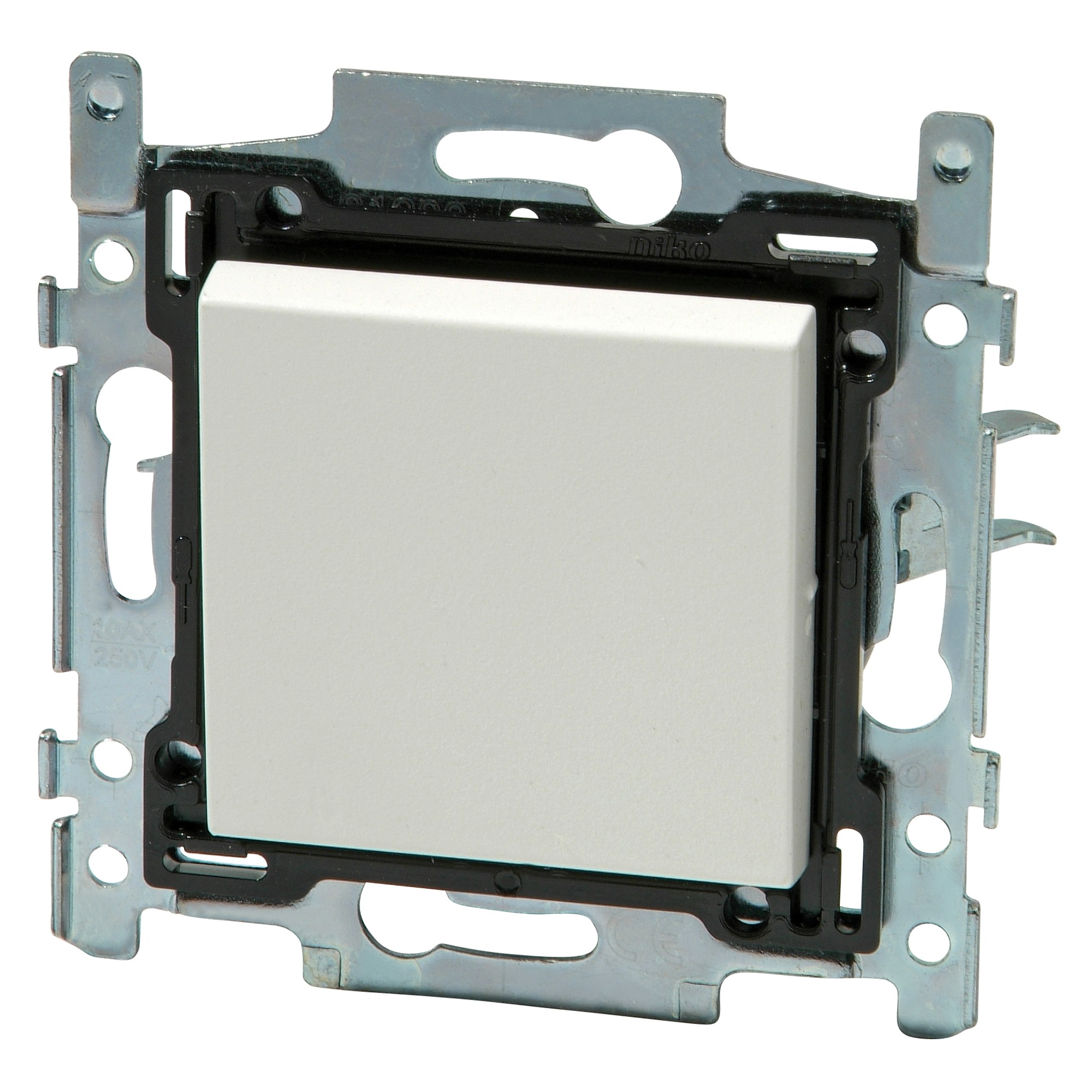 Niko schakelaar enkelpolig wit | Schakelaars | Schakelmateriaal ...