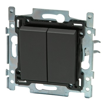 Niko serieschakelaar antraciet | schakelaars | GAMMA.be