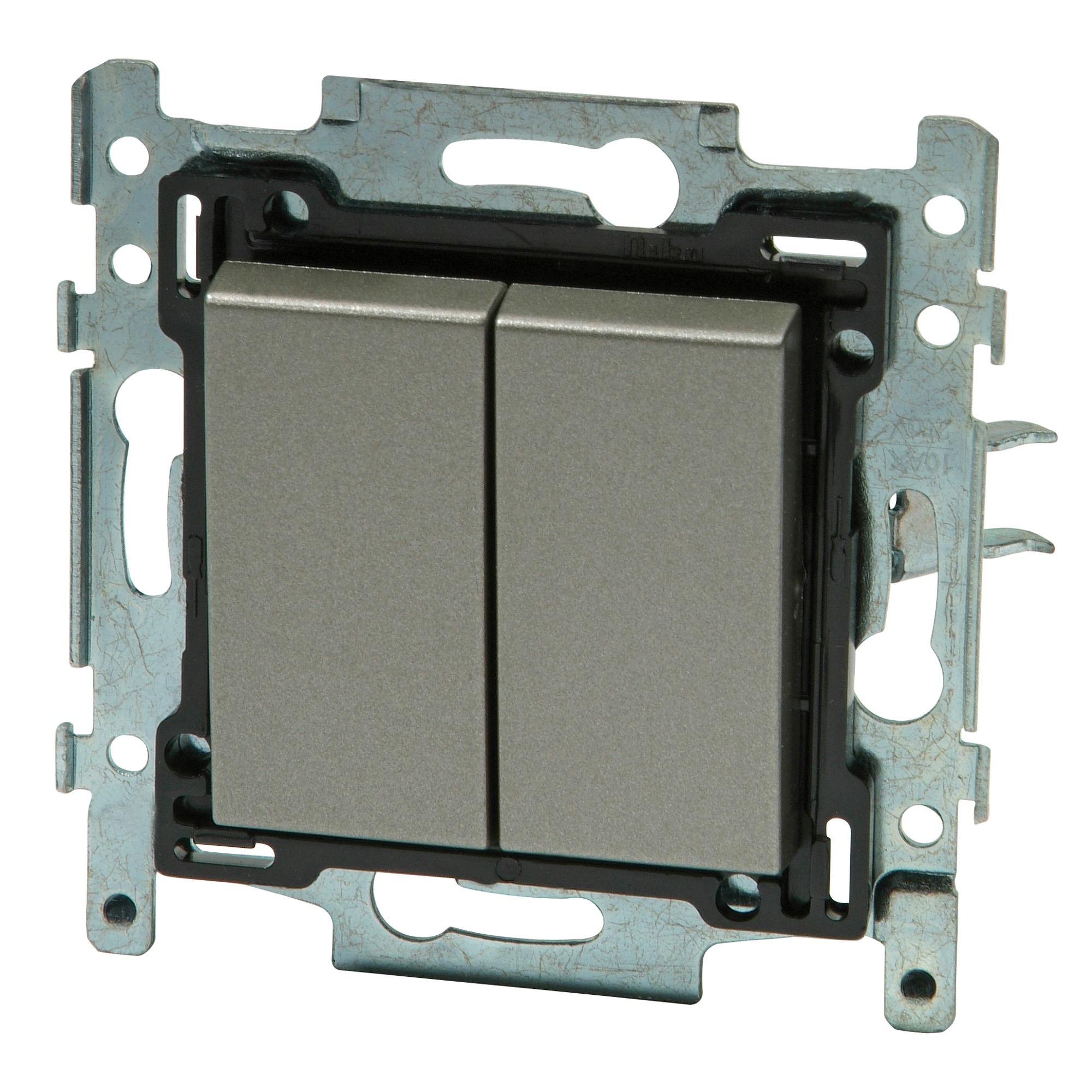 Niko wisselschakelaar 2-voudig brons | Schakelaars | Schakelmateriaal ...