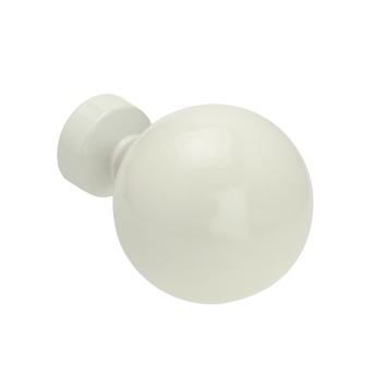 Intensions Classic knop bol met voet wit 2 st | GAMMA.be