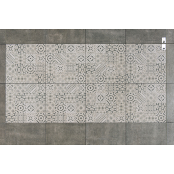 Ceramidrain Concrete Dark Grey 60x60x4 cm | Tuintegels | GAMMA.be