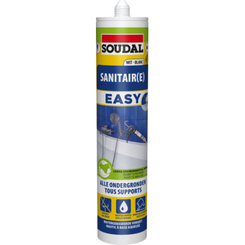Soudal sanitair siliconenkit EASY wit 290 ml | GAMMA.be