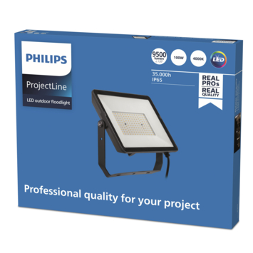 Philips ProjectLine-schijnwerper 4000K 100W | LED buitenverlichting ...