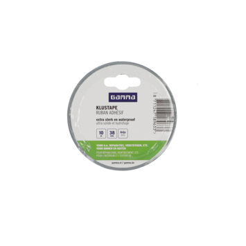 GAMMA Klustape 10m X 38mm grijs | tape | GAMMA.be