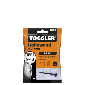 Toggler hollewandplug TBE6 9-13 mm 6 stuks | | GAMMA.be
