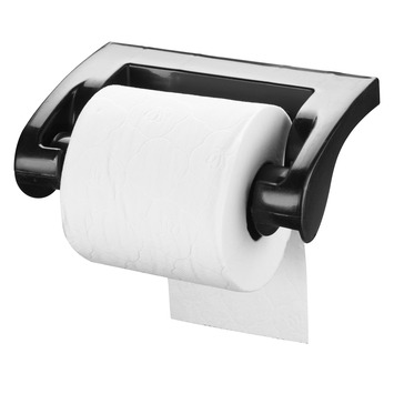 Allibert Picolo wc rolhouder zwart | WC accessoires | GAMMA.be