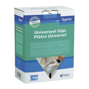 Gyproc gips universeel 5 kg | gips | GAMMA.be