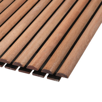 Tasseaux pour l'extérieur demi-ronds 236x55 cm, épaisseur 34mm | GAMMA.be