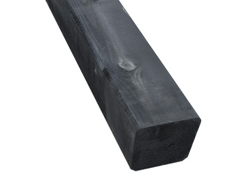 Tuinpaal antraciet geïmpregneerd ca. 9x9 cm, lengte ca. 270 cm | | GAMMA.be